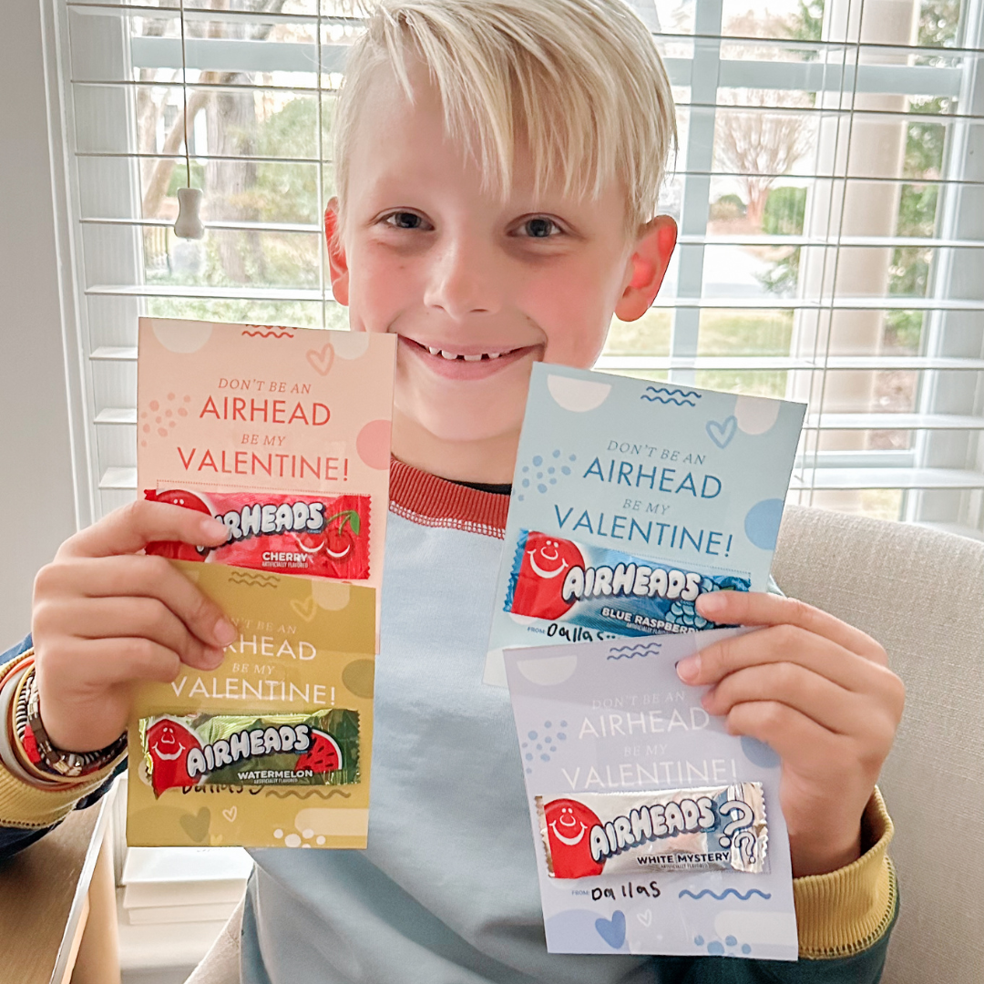 Valentine's Day Airhead Printable (Freebie!) – Home and Kind